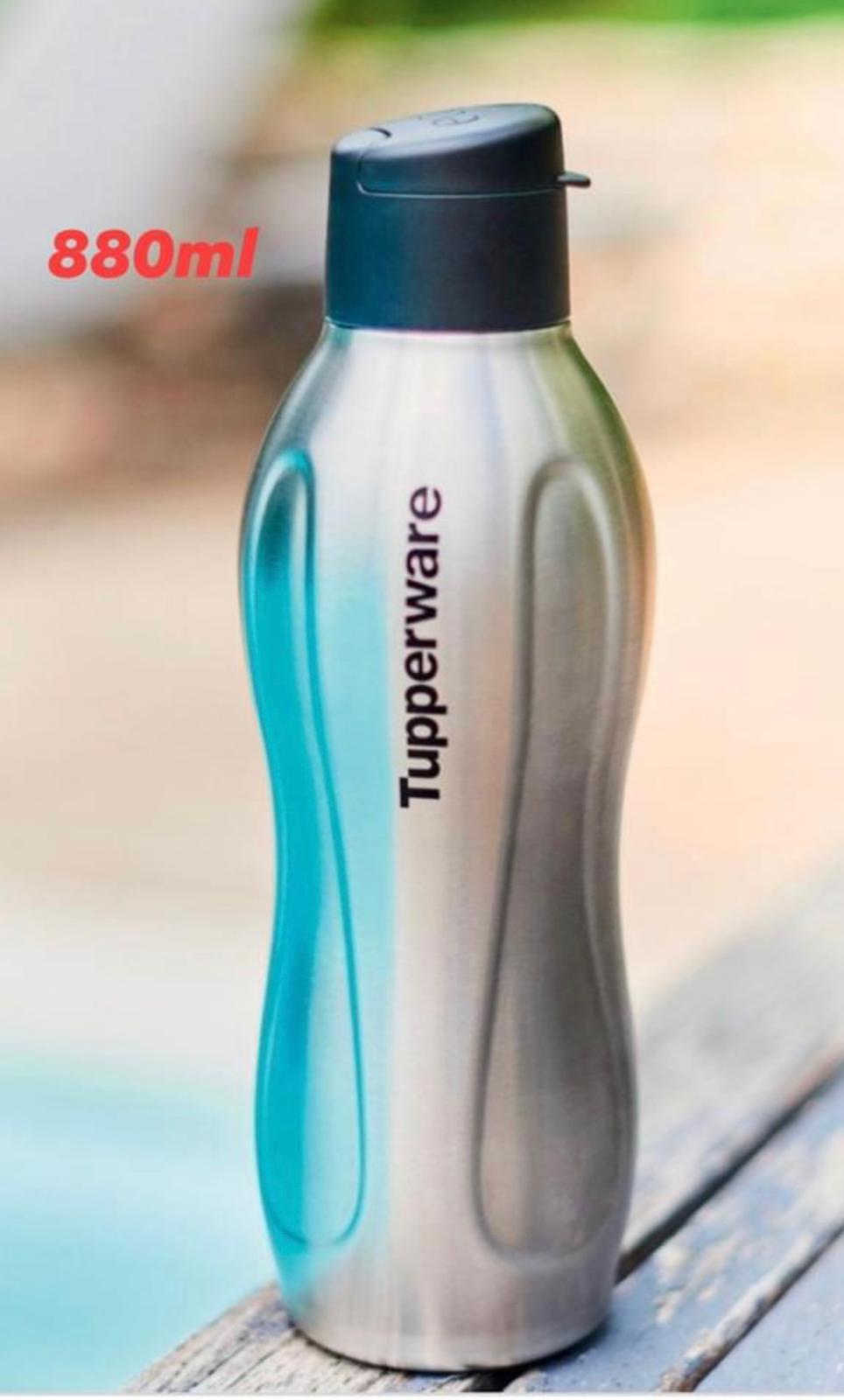 Tupperware Stainless Steel Eco Bottle 880ml, Furniture & Home Living ...