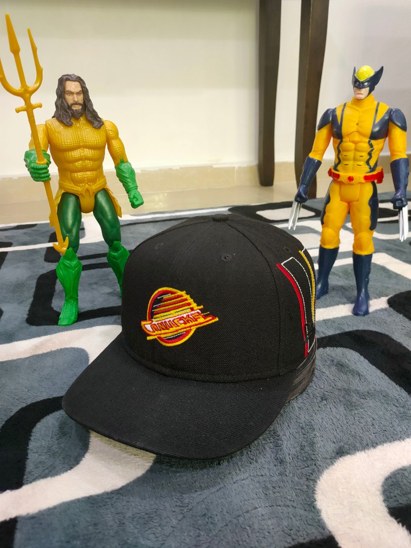 Vancouver Canucks NHL by New Era 59fifty MLB Fitted Cap, Men's Fashion ...