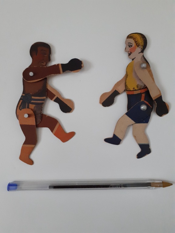 Vintage Cardboard Boxers (1920s), Hobbies & Toys, Memorabilia ...