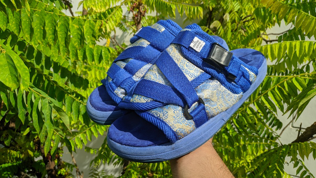 Visvim Christo, Men's Fashion, Footwear, Slippers & Slides on Carousell