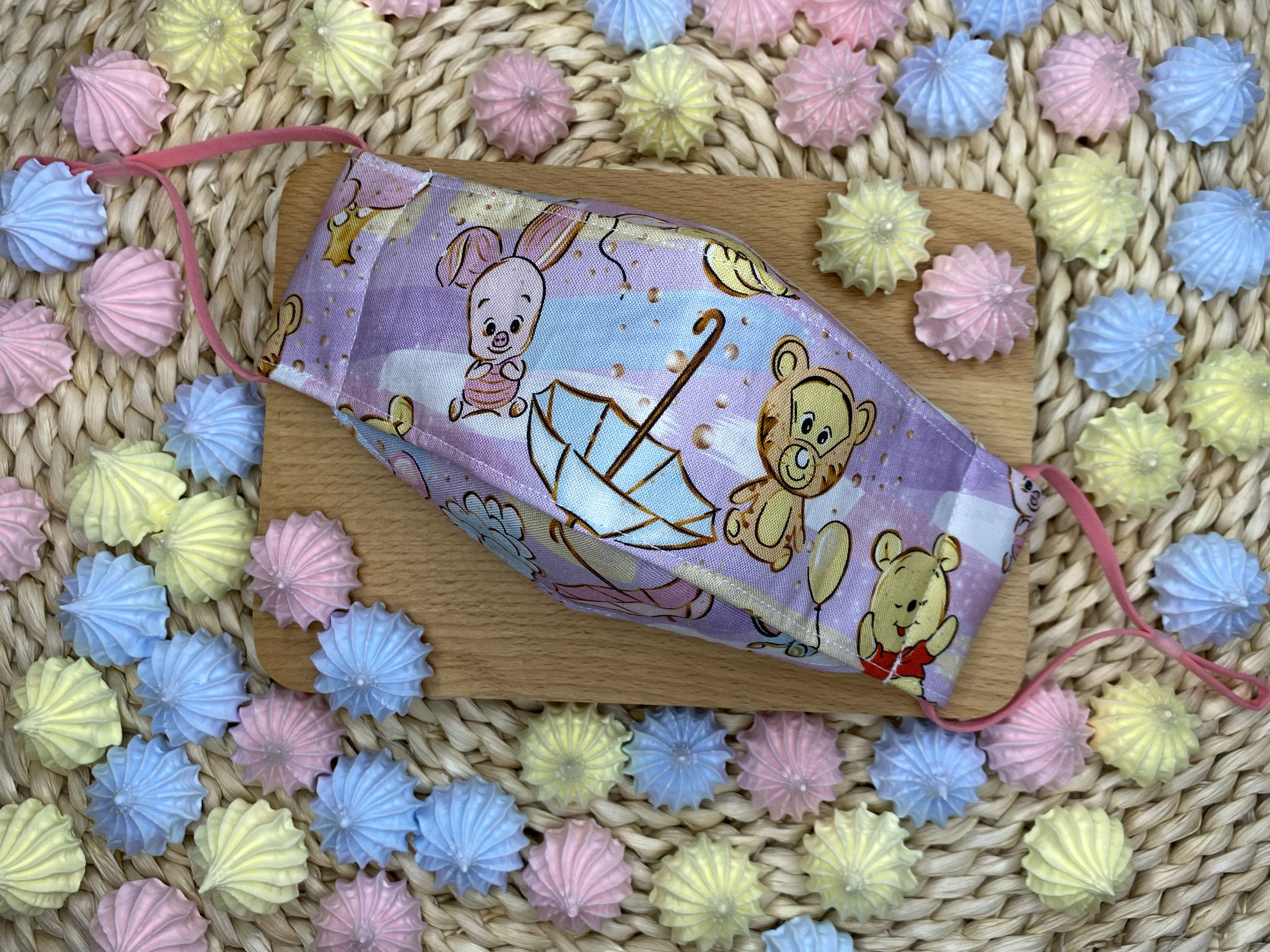 Winnie the Pooh mask piglet mask origami mask handmade mask 3D mask ...