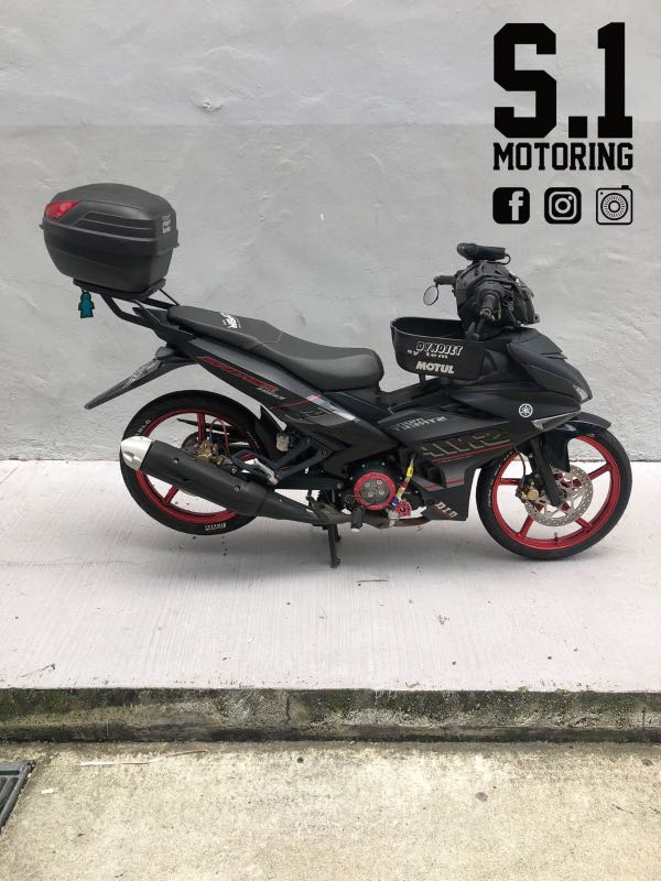 Yamaha sniper v1, Motorcycles, Motorcycles for Sale, Class 2B on Carousell