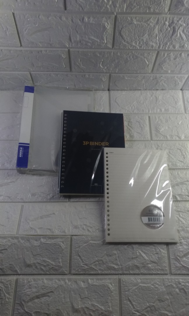 3P Binder from Korea - Binder, Planner, Notebook, Hobbies & Toys ...