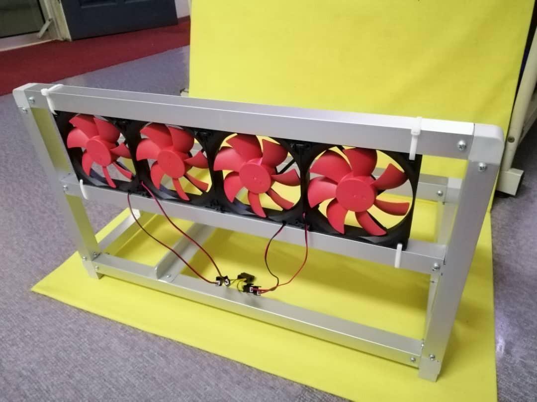 Mining RIG 6 GPU Eth Casing Portable Design, Computers & Tech, Parts ...
