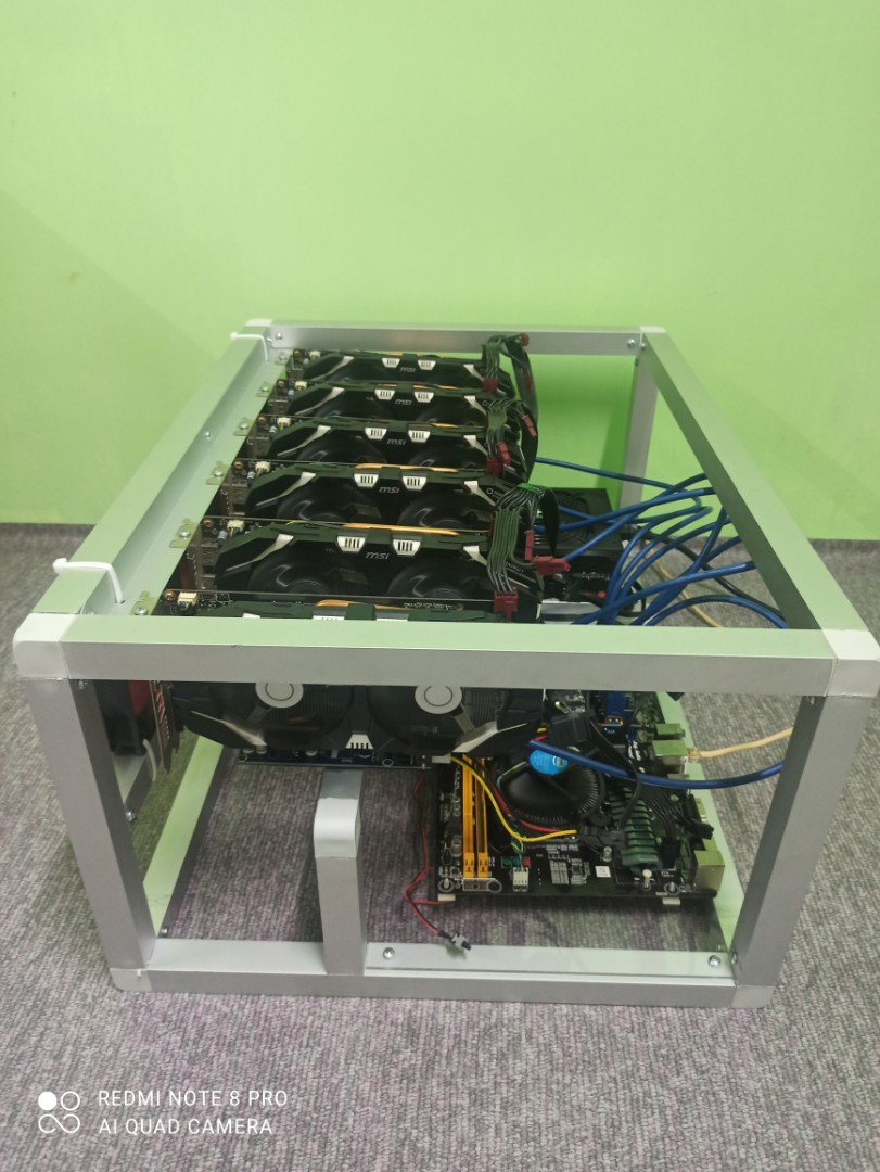 Mining RIG 6 GPU Eth Casing Portable Design, Computers & Tech, Parts ...