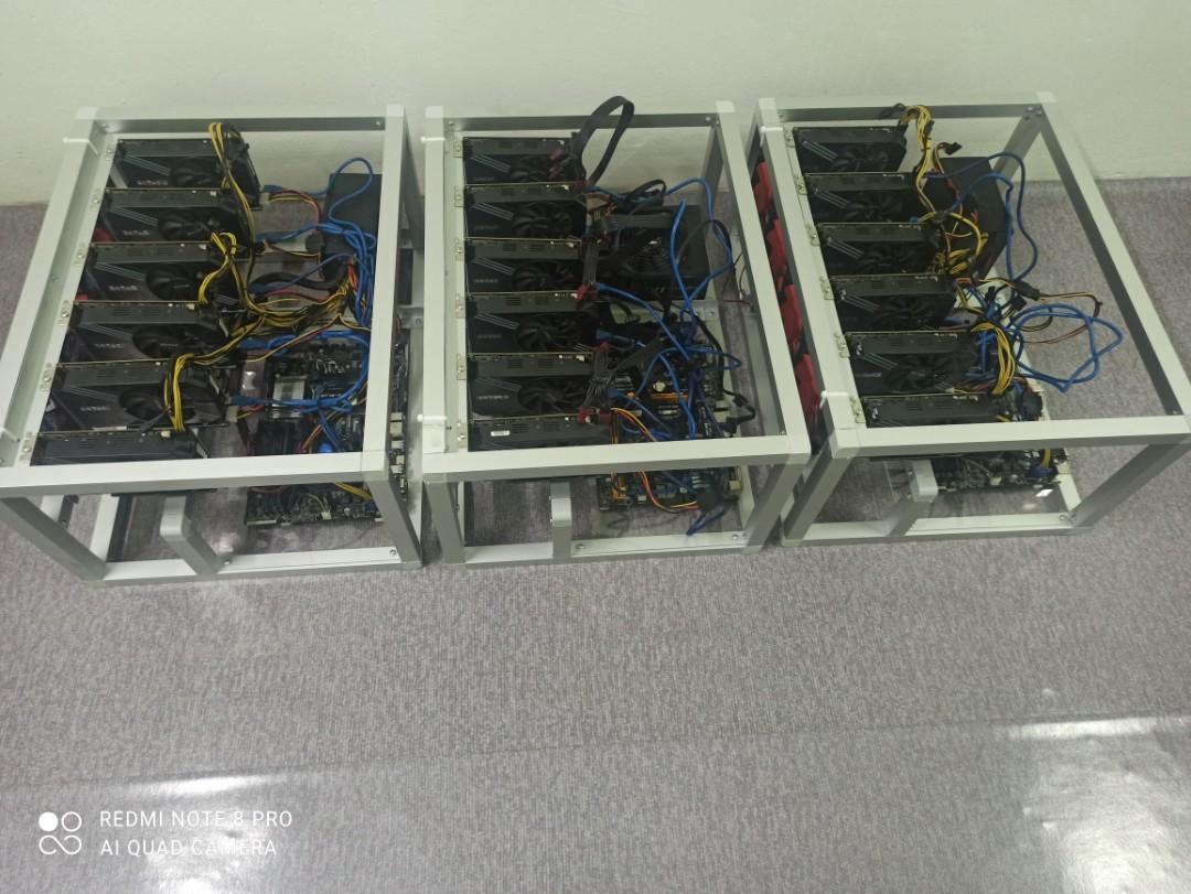 Mining RIG 6 GPU Eth Casing Portable Design, Computers & Tech, Parts ...