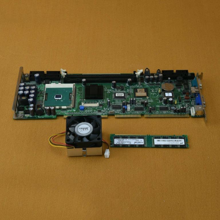Advantech PCA-6003VE PCA-6003 Rev A1 with cpu and memory fan ...