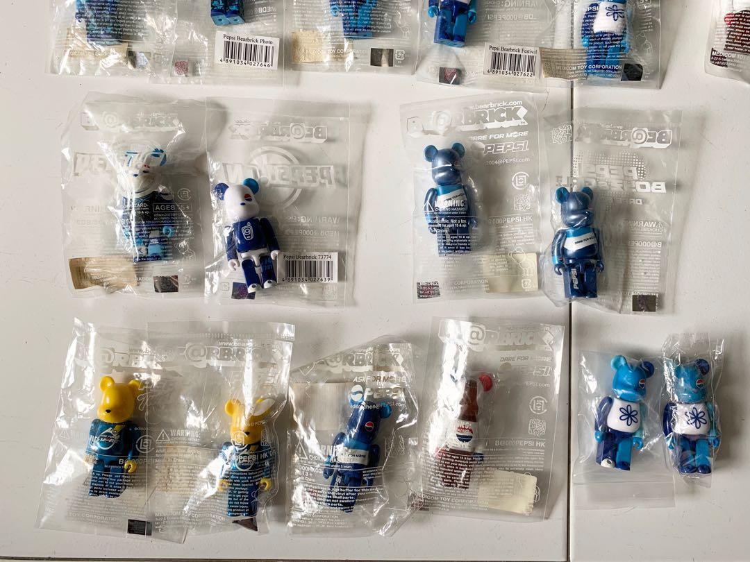 All Pepsi & Clot 100% Bearbrick Be@rbrick, Hobbies & Toys, Toys & Games ...