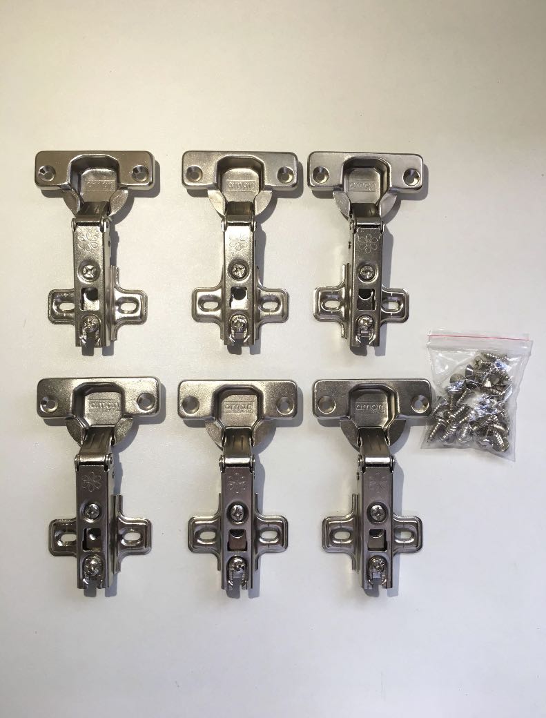 Aman Italy Cabinet Door Hinges (new), Furniture & Home Living, Home ...