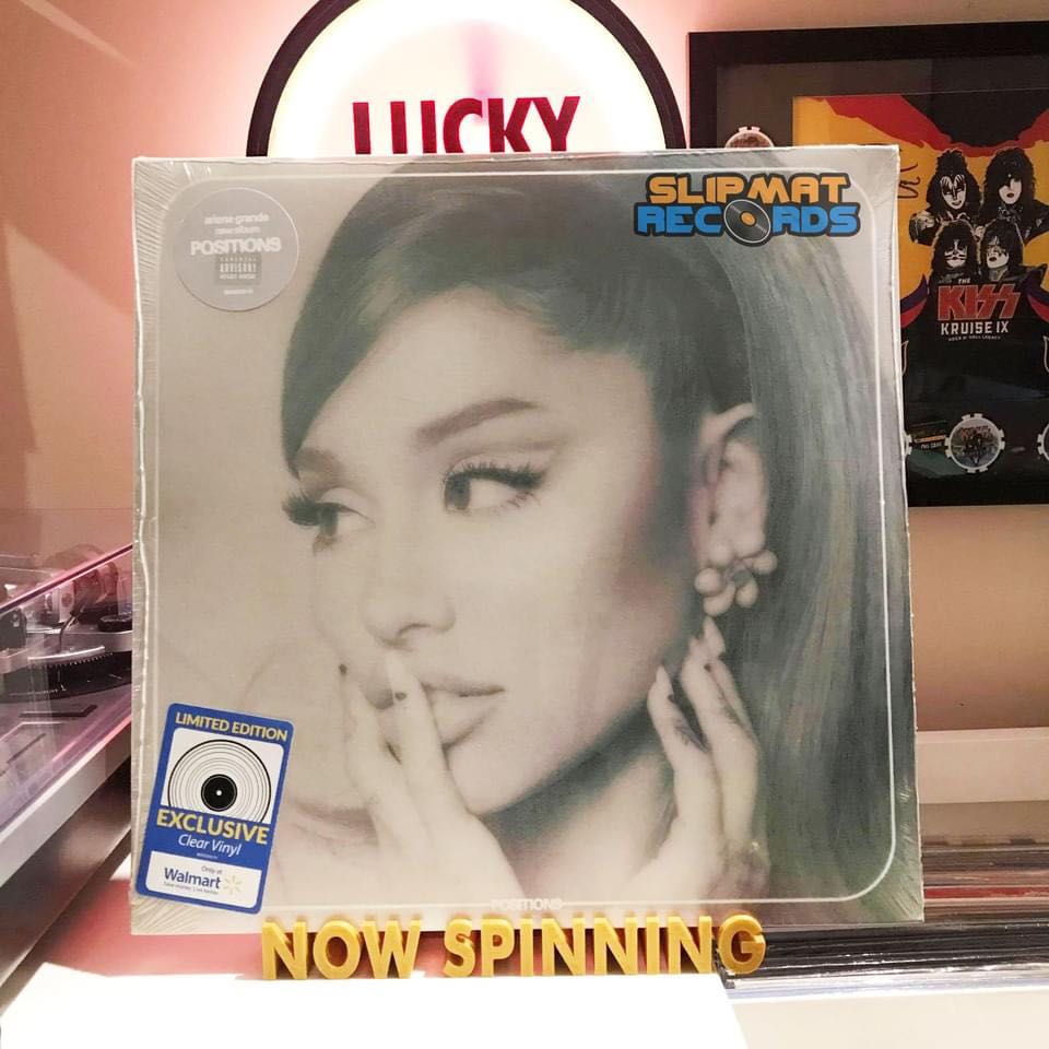 Ariana Grande - Positions [Limited Edition Walmart Exclusive - Clear ...