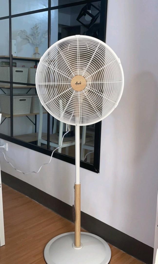 ASAHI WOODEN FAN XF-6077, Furniture & Home Living, Lighting & Fans ...