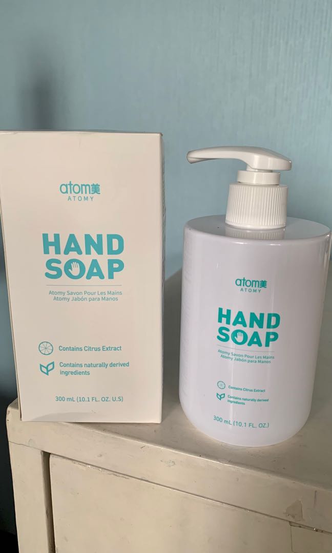 Atom Atomy Hand Soap, Beauty & Personal Care, Sanitary Hygiene on Carousell