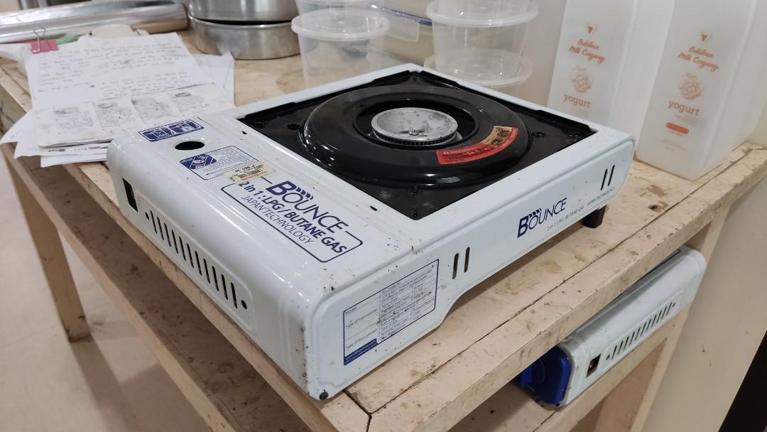 Bounce Portable Gas Stove with Butane Gas, TV & Home Appliances ...