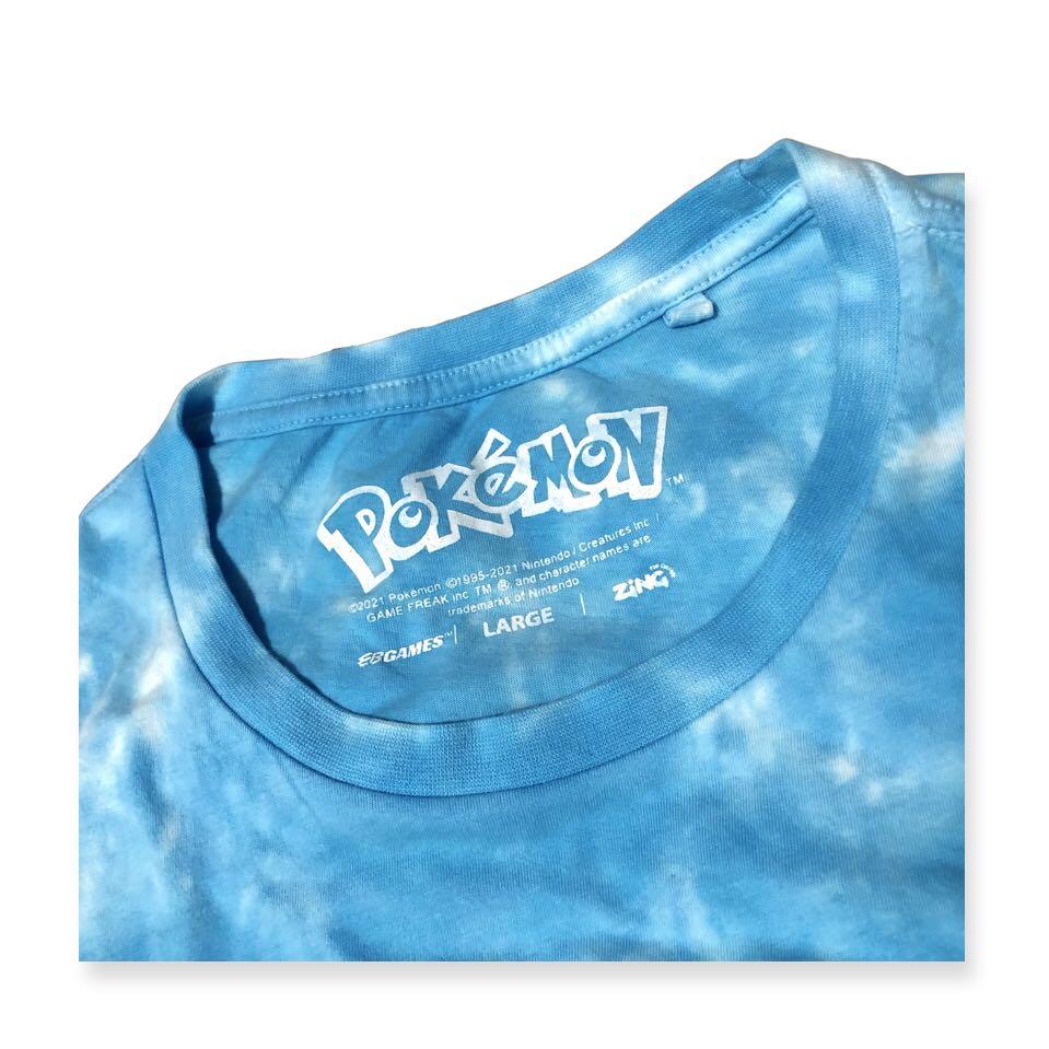 Brand New Pokémon Magikarp Blue Tie Dye T-Shirt Official US Factory ...