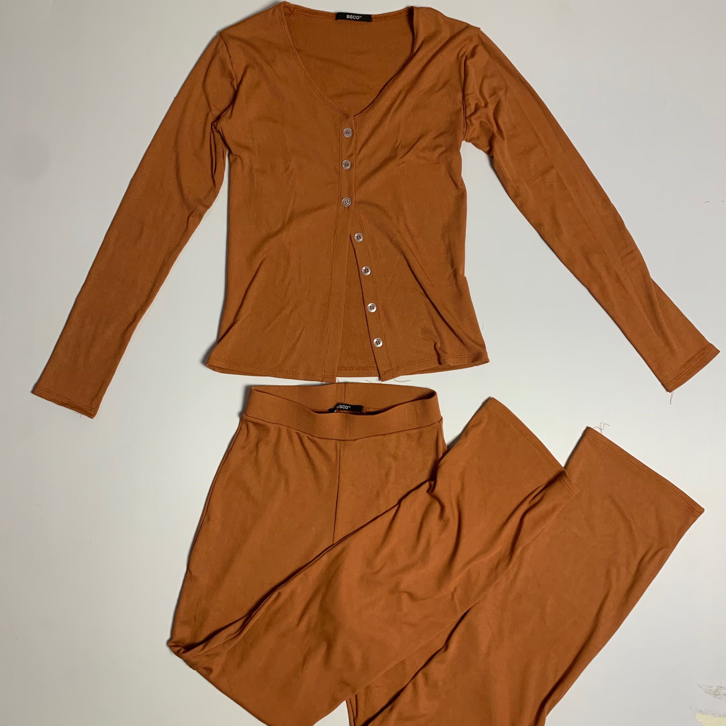 BSCO Rust Coords, Women's Fashion, Dresses & Sets, Sets or Coordinates ...