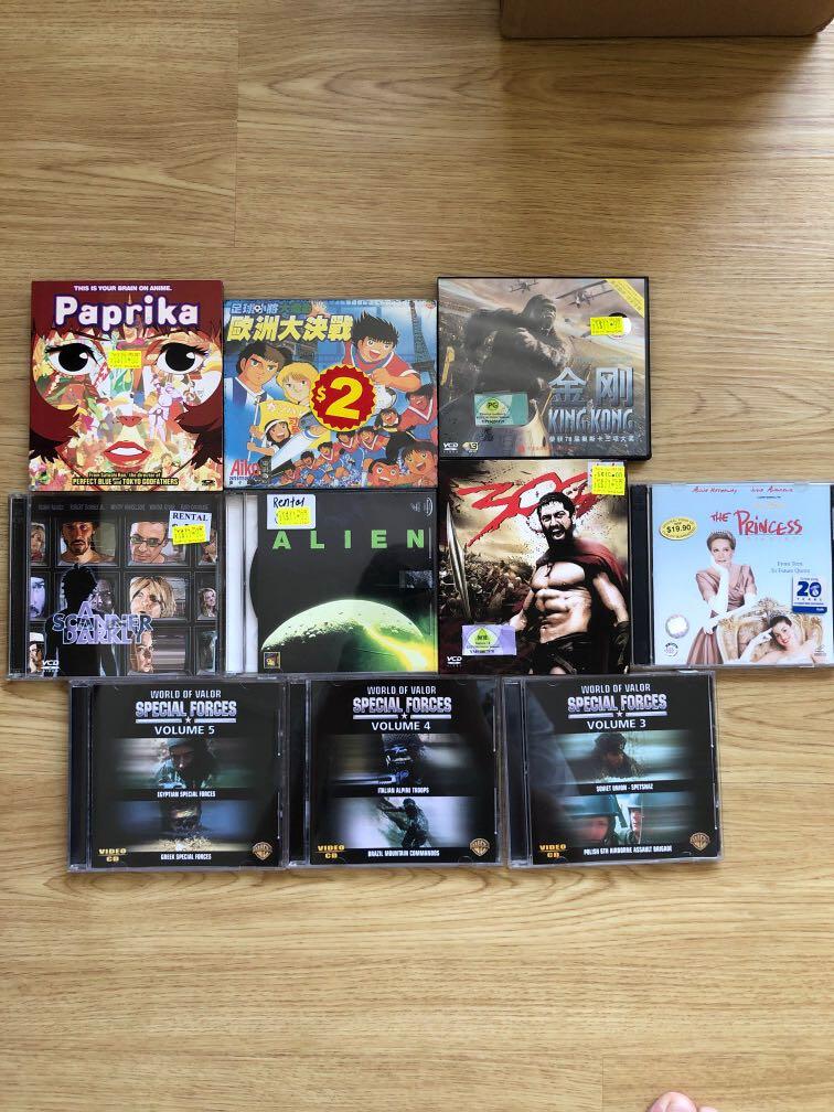 Bundle deal english chinese vcd movies, Hobbies & Toys, Music & Media ...