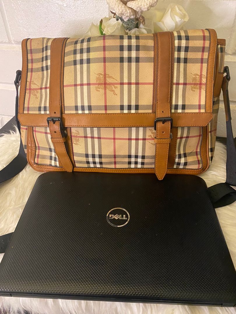Burberry laptop bag, Men's Fashion, Bags, Sling Bags on Carousell