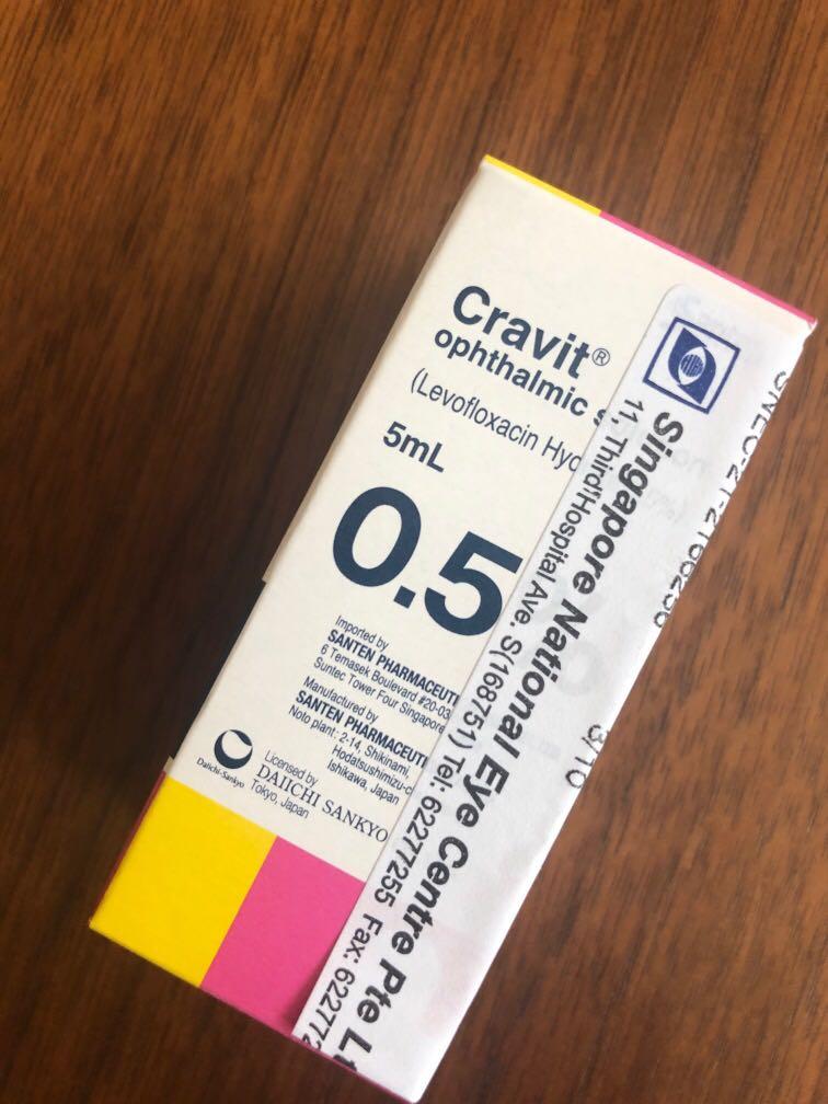 Cravit Ophthalmic Solution Eye Drop, Beauty & Personal Care, Face, Face ...
