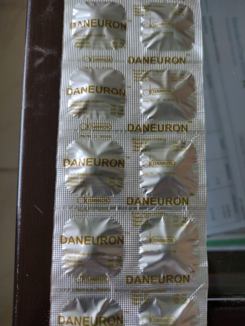 Daneuron Vitamin B complex, Health & Nutrition, Health Supplements ...