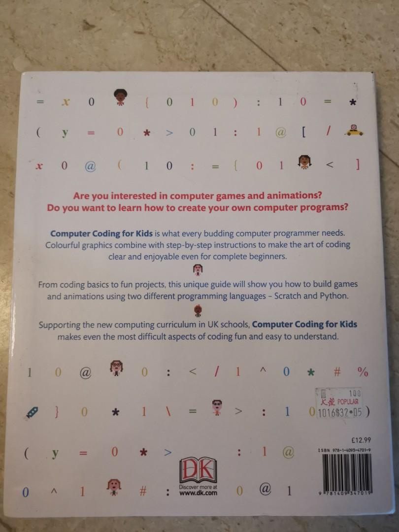 DK computer coding for kids, Hobbies & Toys, Books & Magazines ...