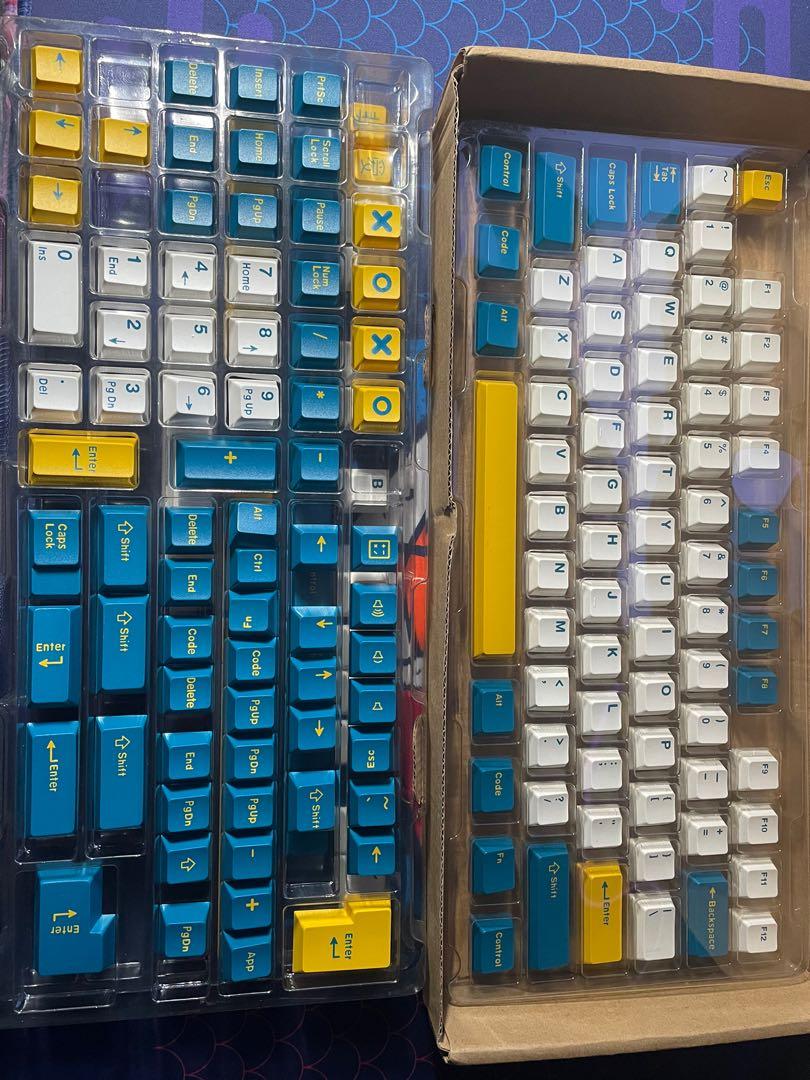 Doubleshot ABS Merlin keycaps 173 keys GMK JTK IFK PBT, Computers ...