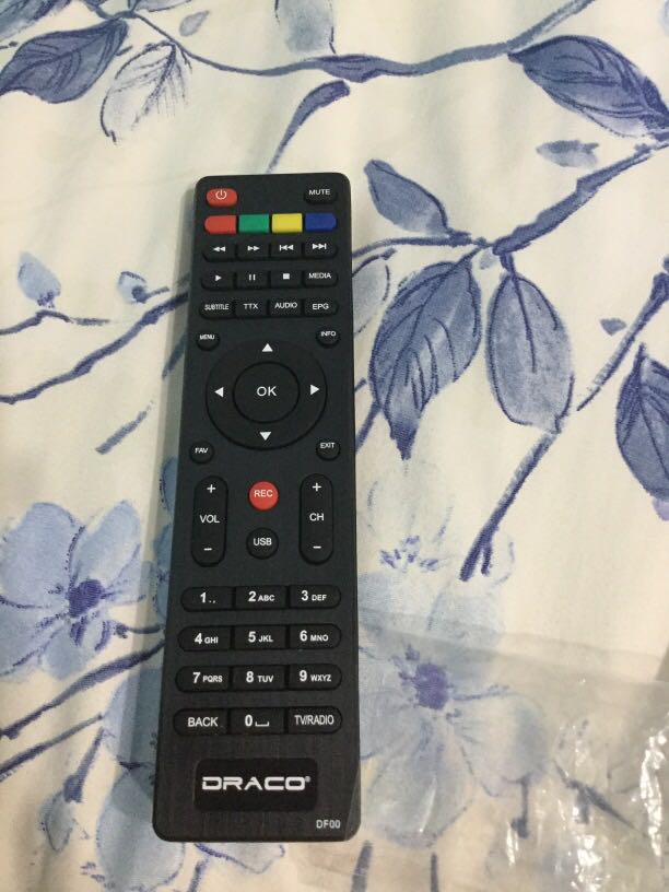 Draco remote controller, TV & Home Appliances, TV & Entertainment ...