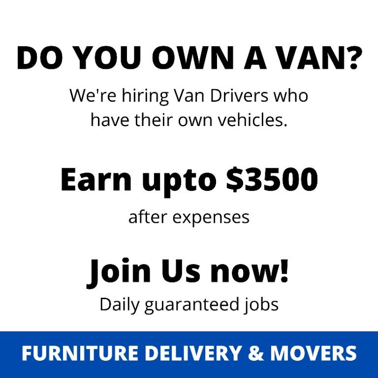 Drivers Wanted, Jobs, Transport & Delivery on Carousell