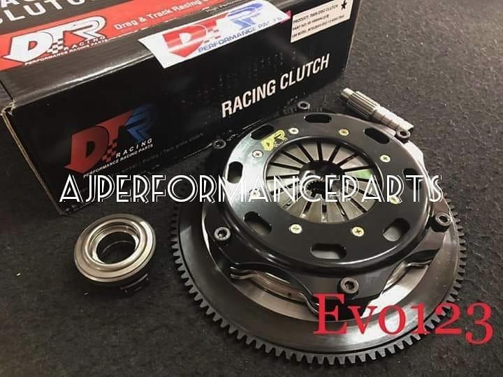 DTR RACING TWIN PLATE CLUTCH LOCENG MITSUBISHI 4G63T EVO123 RVR, Auto ...