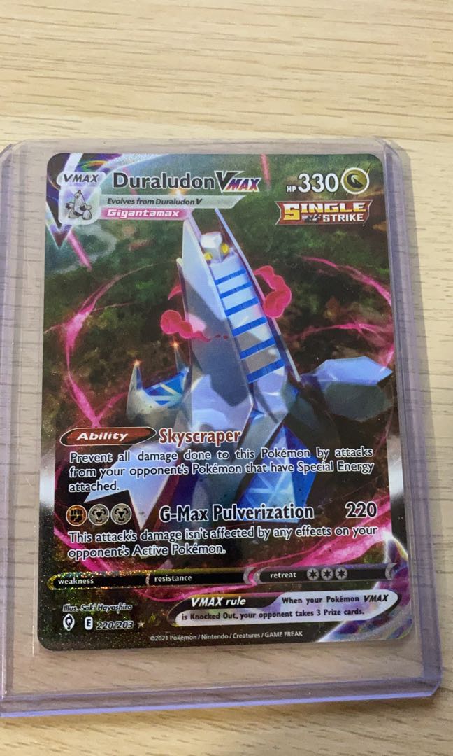 Duraludon VMAX AA - Pokemon TCG Card Evolving Skies, Hobbies & Toys ...