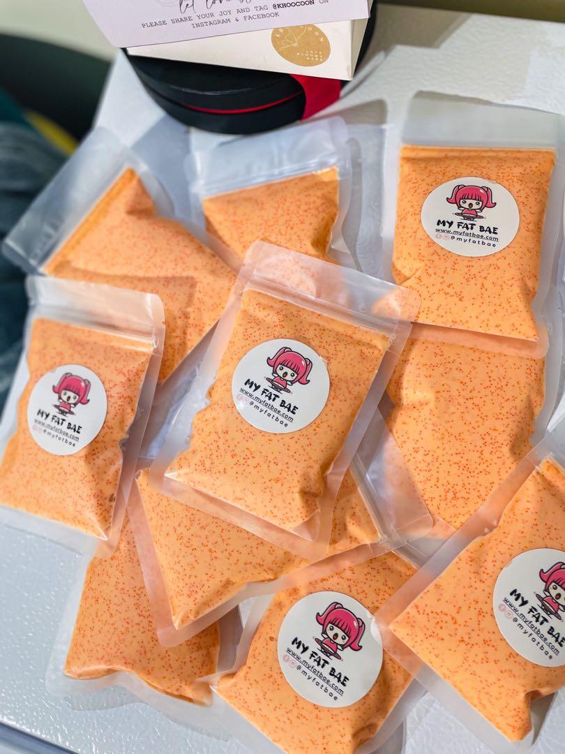 Fat Bae Mentaiko Sauce (100g pack, smart portion), Food & Drinks ...