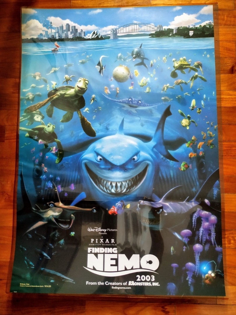 Finding Nemo 2003 Poster, Hobbies & Toys, Memorabilia & Collectibles ...