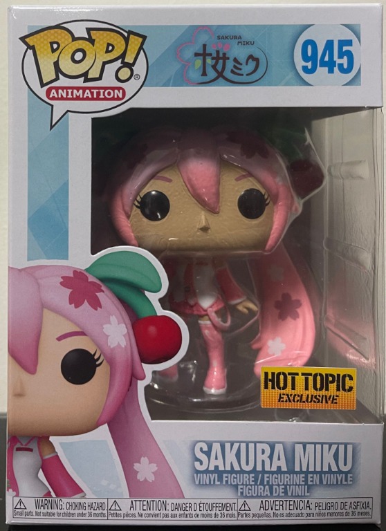 Funko Pop Animation : Sakura Miku - Sakura Miku (945)(HT), Hobbies ...