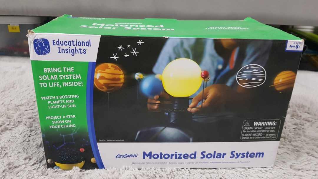 GeoSafari Motorized Solar System, Hobbies & Toys, Toys & Games on Carousell