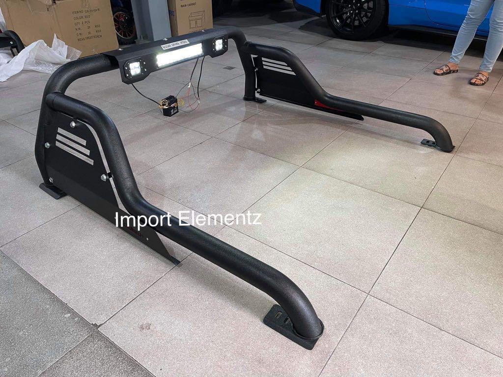 Goliath Nitro offroad rollbar with led light Hilux Ranger Dmax Navara ...
