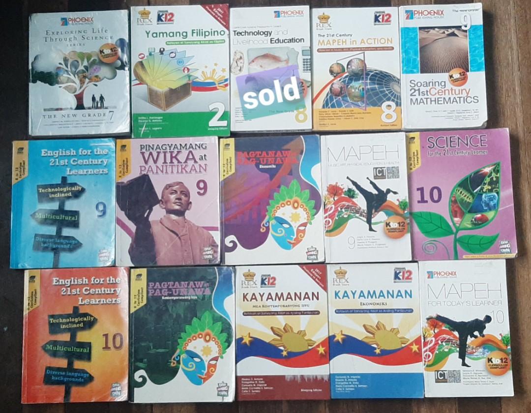 Grade 7, 8, 9, 10 Junior High School Textbook Pre-loved Book - English ...