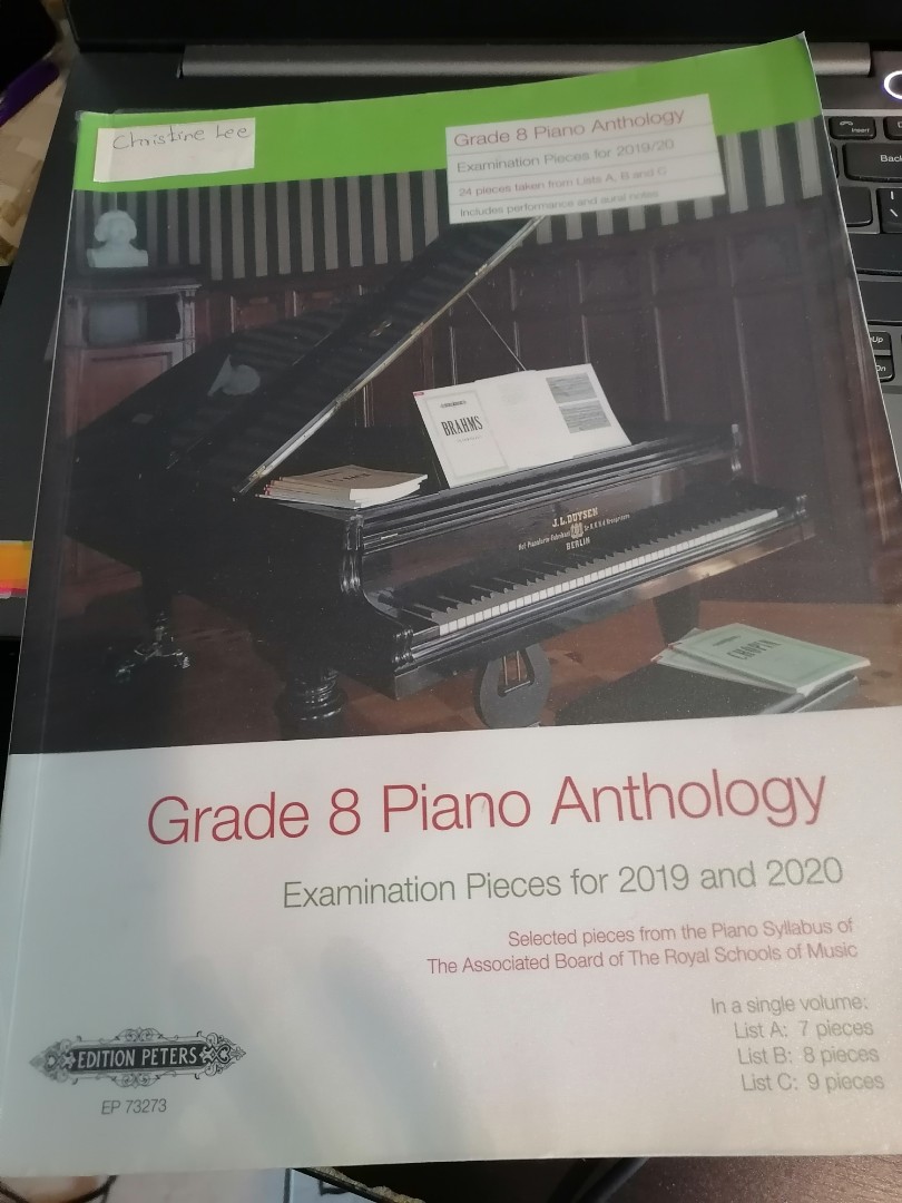 Grade 8 piano anthology by edition peters, Hobbies & Toys, Books ...