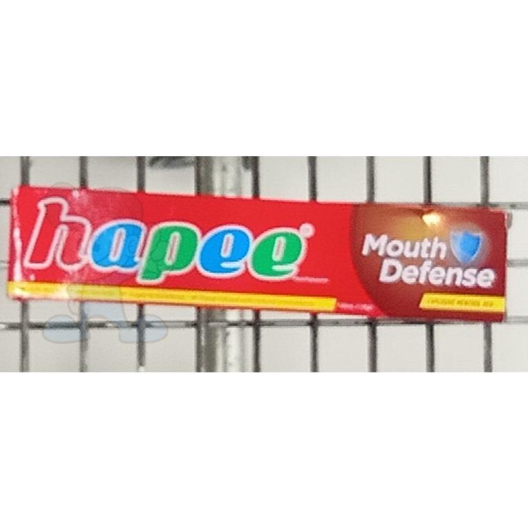 Hapee Toothpaste Mouth Defense Explosive Menthol Red (3 x 100 mL ...