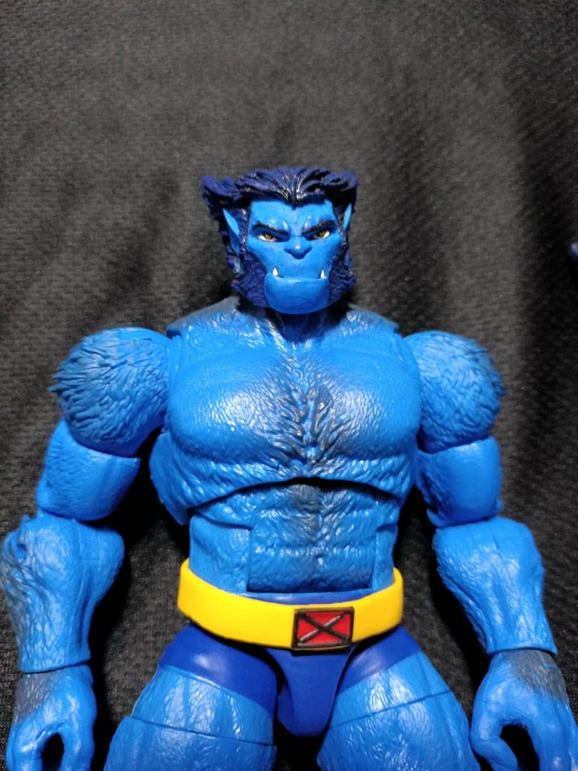Hasbro Marvel Legends Beast X-Men Loose Complete with extra head ...