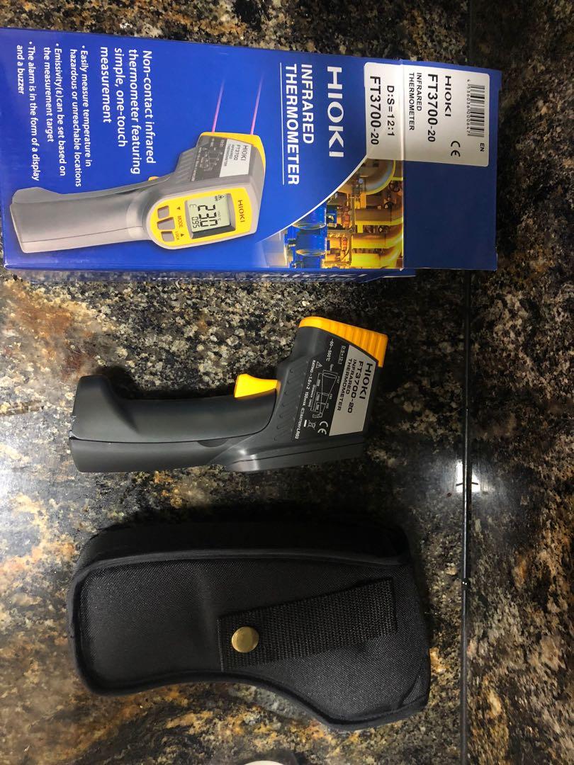 HIOKI FT3700 infra Red Thermometer, TV & Home Appliances, Kitchen ...