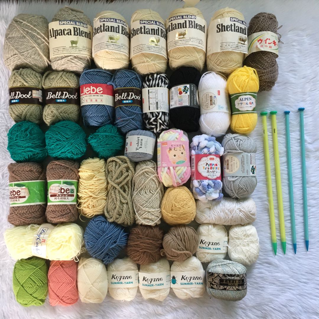 JAPAN SURPLUS YARNS FOR TAKE ALL, Hobbies & Toys, Stationary & Craft ...
