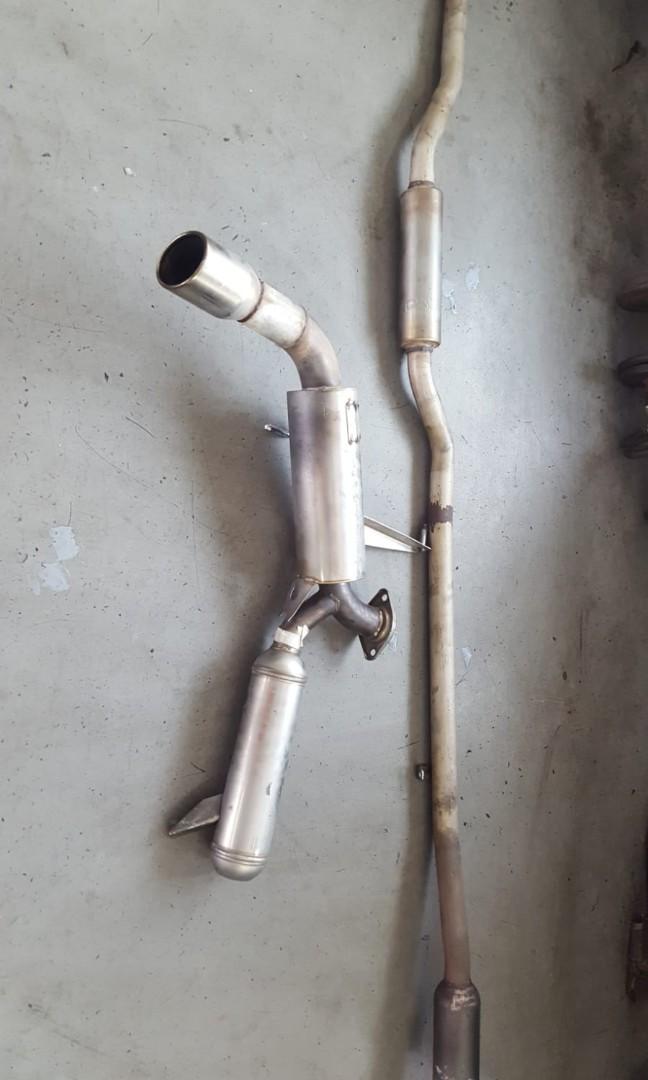 Lancer EX HKS Exhaust with (decat) Midpipe, Car Accessories ...