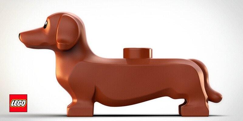 Lego Dachshund Brown Dog 啡色臘腸狗 (動物系列), 興趣及遊戲, 旅行, 旅遊 - 旅行必需品及用品 - Carousell