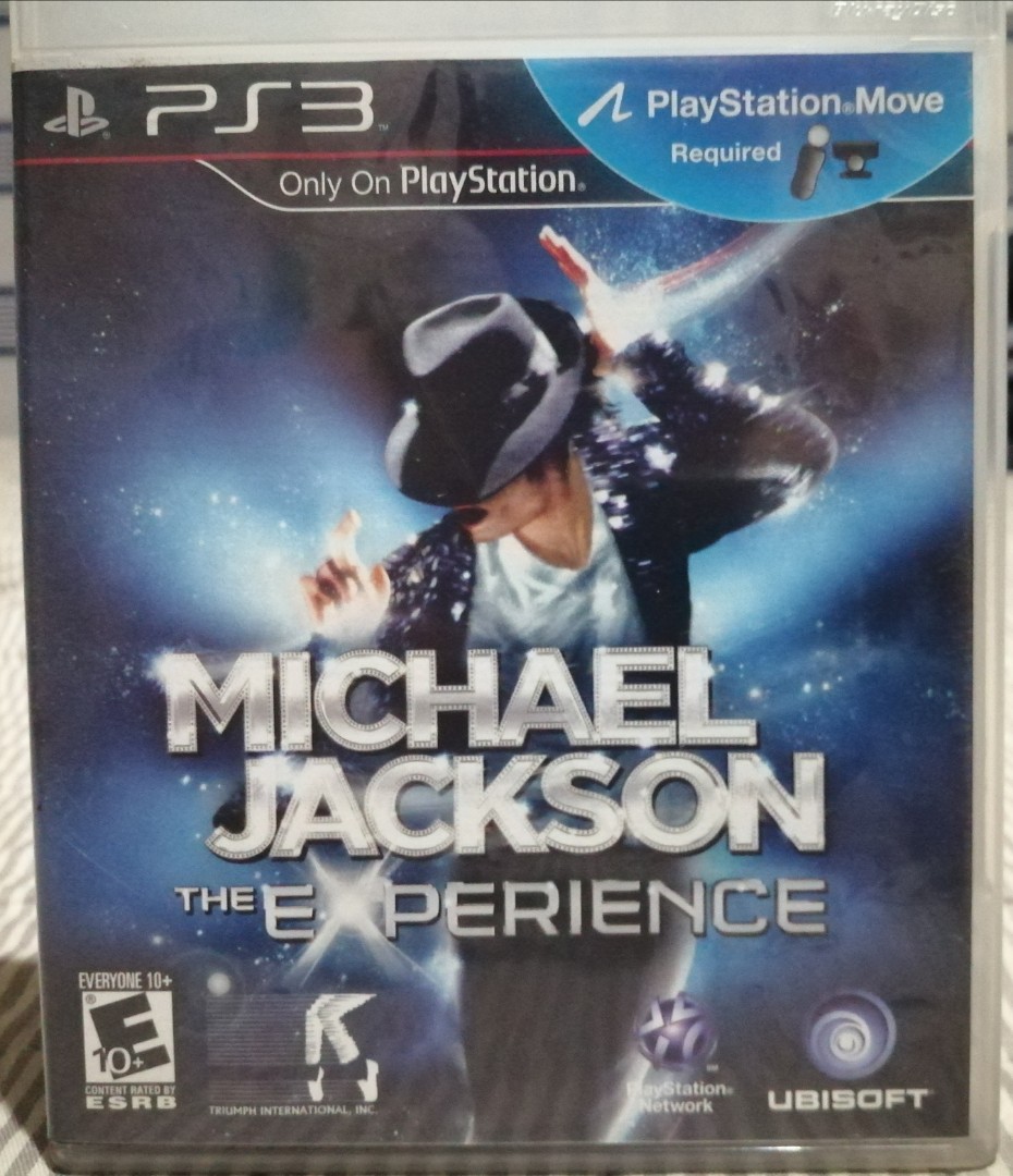 Michael Jackson PS3 Dance CD Game, Video Gaming, Video Games ...