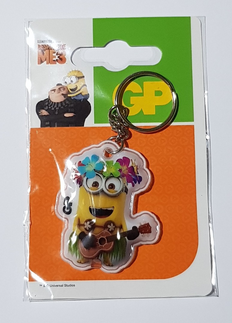 Minions key chain w LED light, Hobbies & Toys, Memorabilia ...