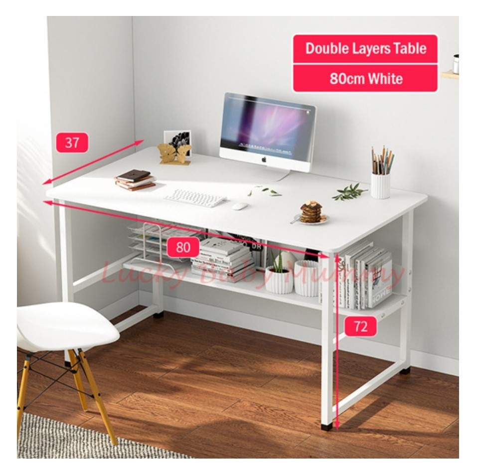 Modern Study Computer/Table Space Saving Office Study Desk Student ...