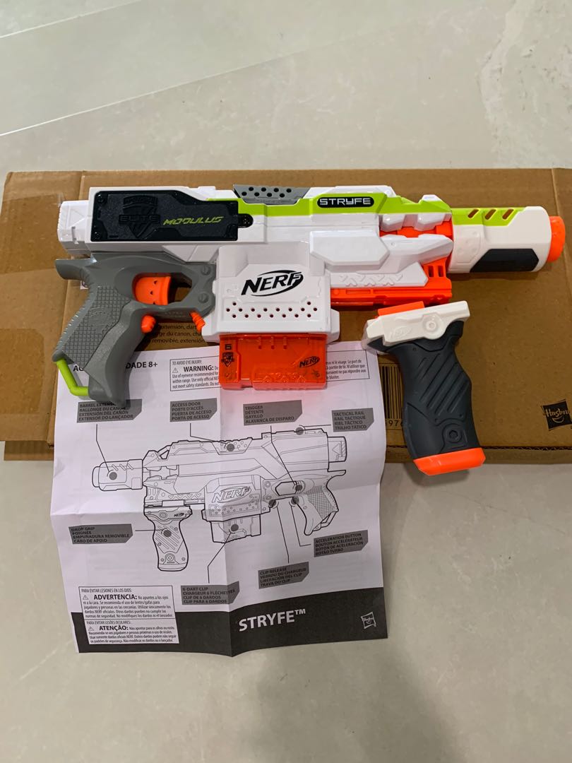 Nerf Stryfe - modulus design, last one!, Hobbies & Toys, Toys & Games ...
