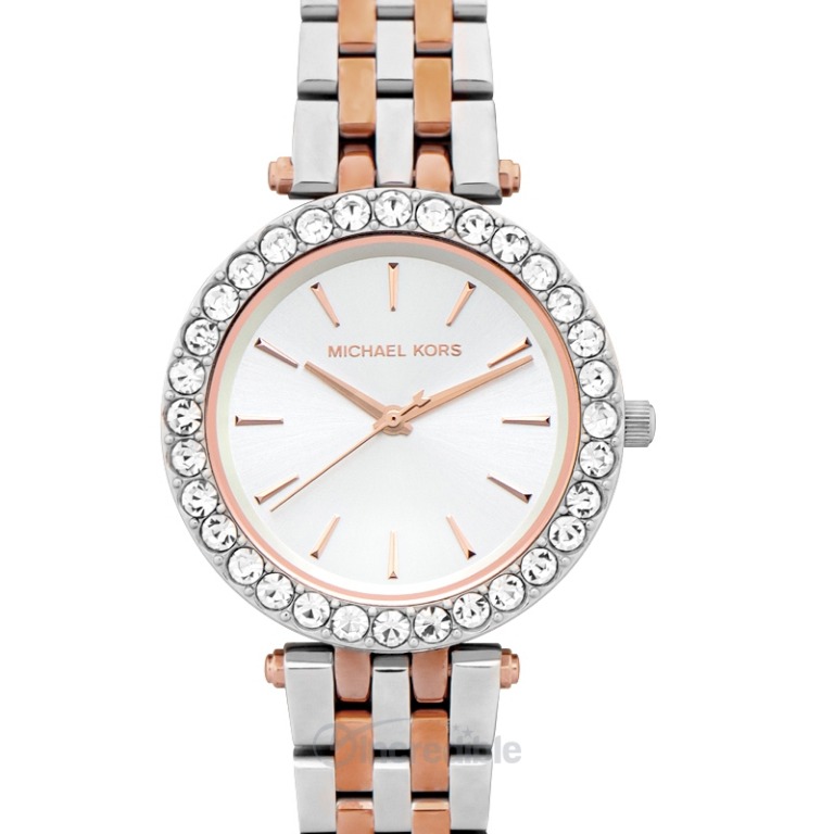 [NEW] Michael Kors Darci Quartz White Dial Stainless Steel Ladies Watch ...