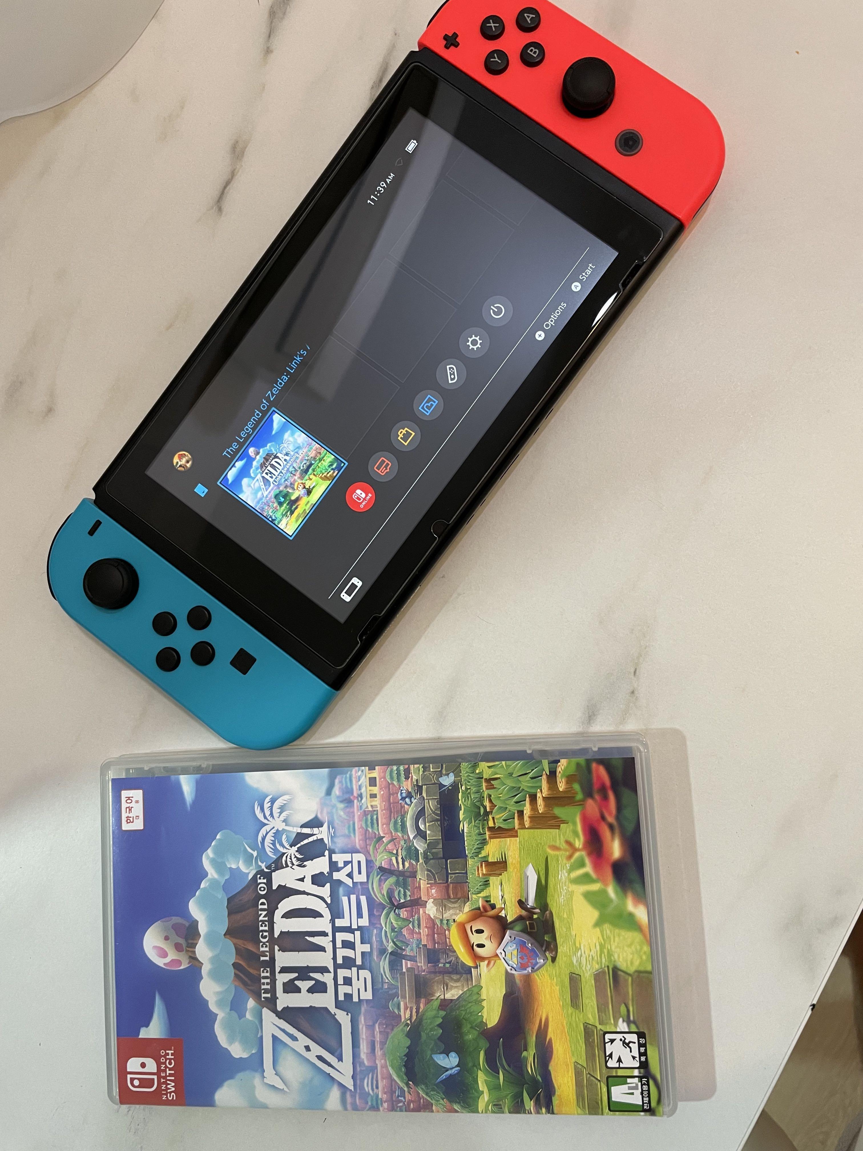 Nintendo Switch Console - gen1 + 1 game, Video Gaming, Video Game ...