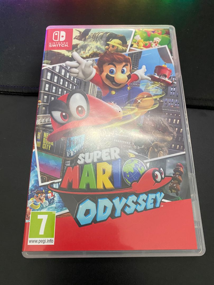 Nintendo Switch Super Mario Odessey, Video Gaming, Video Games ...