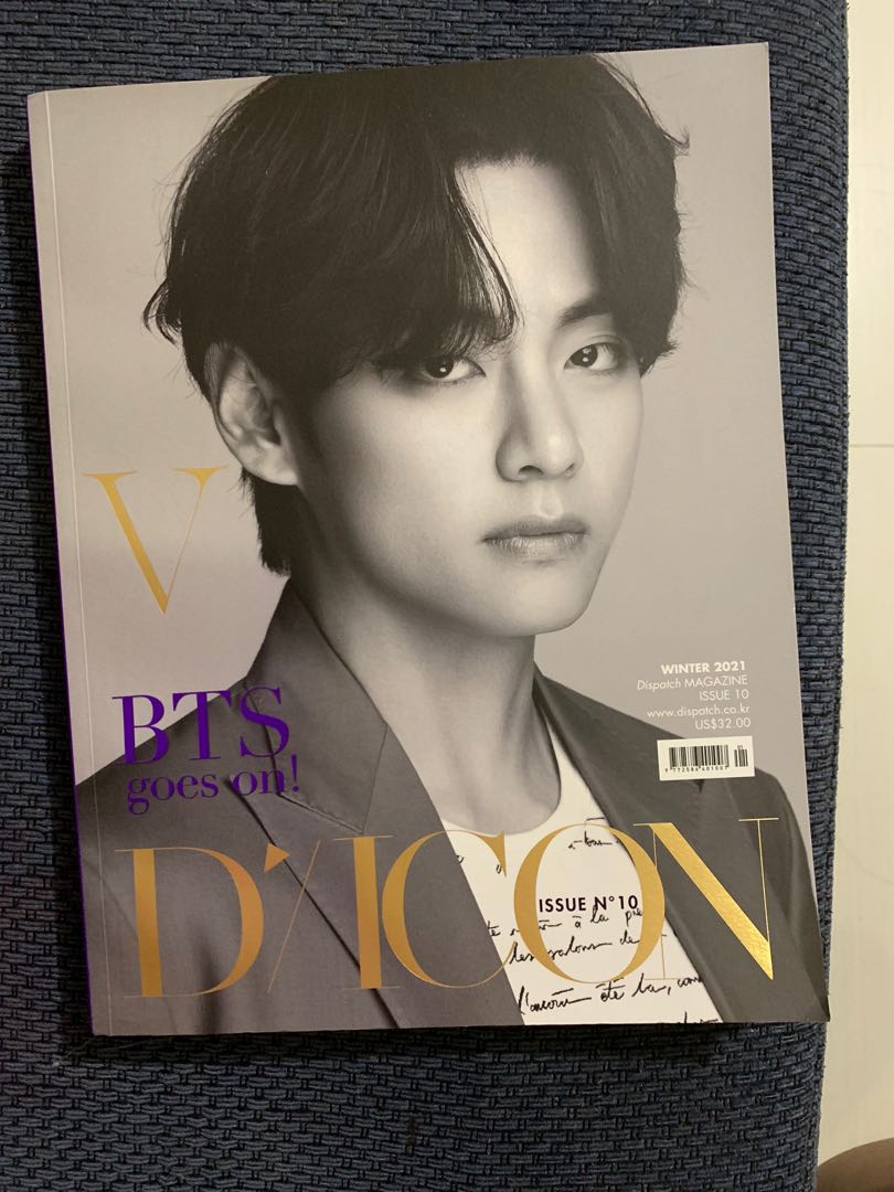 On Hand BTS Authentic V Dicon Magazine Only, Hobbies & Toys, Memorabilia & Collectibles, K-Wave ...